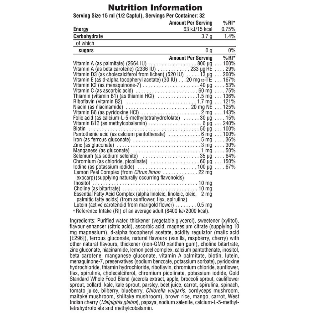 Animal Parade Gold Children's Liquid Multivitamin - Tropical Berry ...